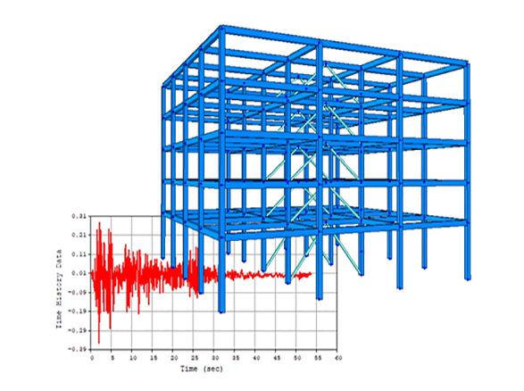 [midas Gen Application Tutorial] Linear Time History Analysis